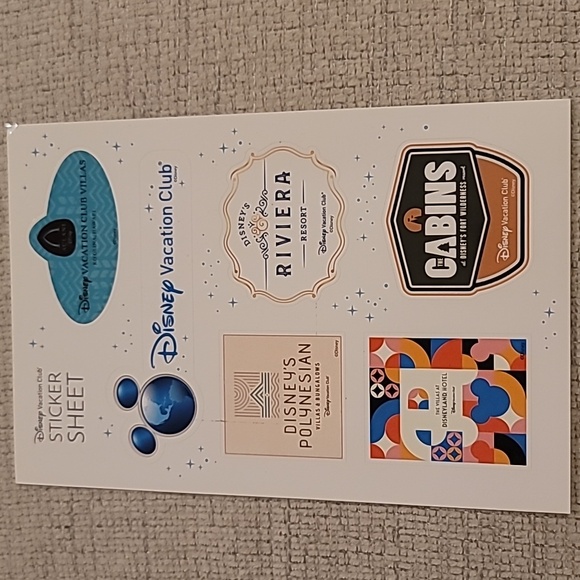 Disney | Other | Limited Edition Disney Collectible Sticker Sheet ...